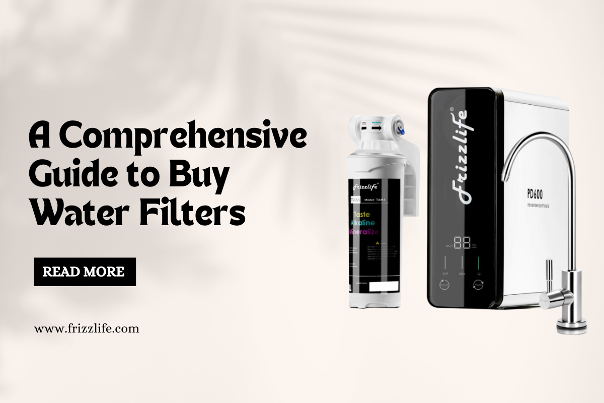 A Comprehensive Guide to Buy Water Filters – Frizzlife
